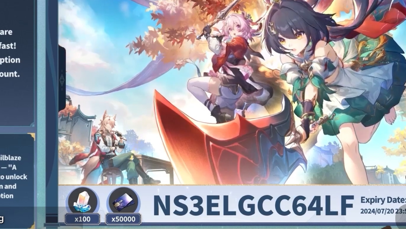 New HSR Codes!! Honkai: Star Rail | HoYoLAB