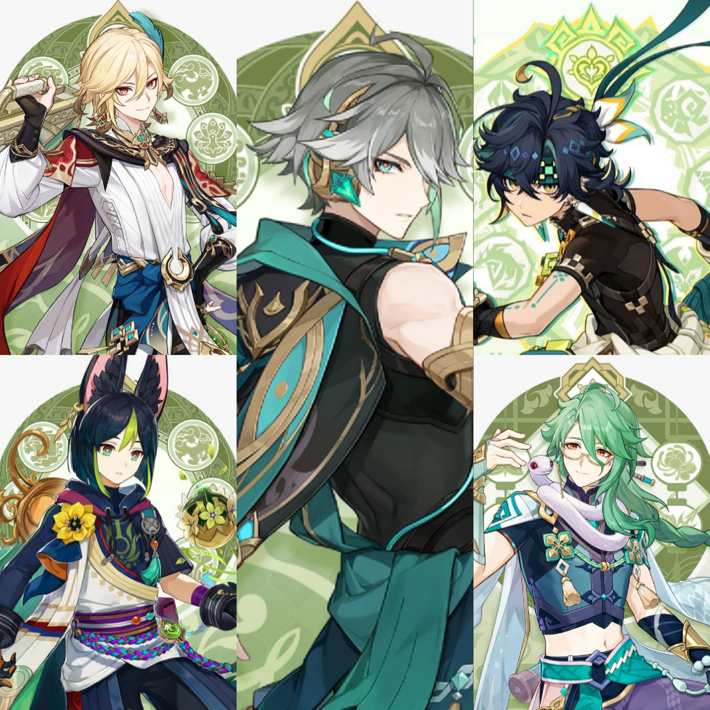 Dendro Characters: Do you like more of the females or males? Or both ...