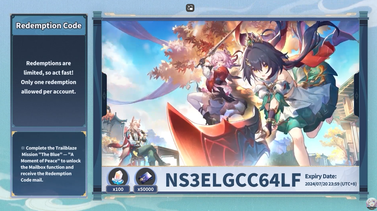 HSR ver2.4(Summary) (Special Program) (easy code links) Honkai: Star ...