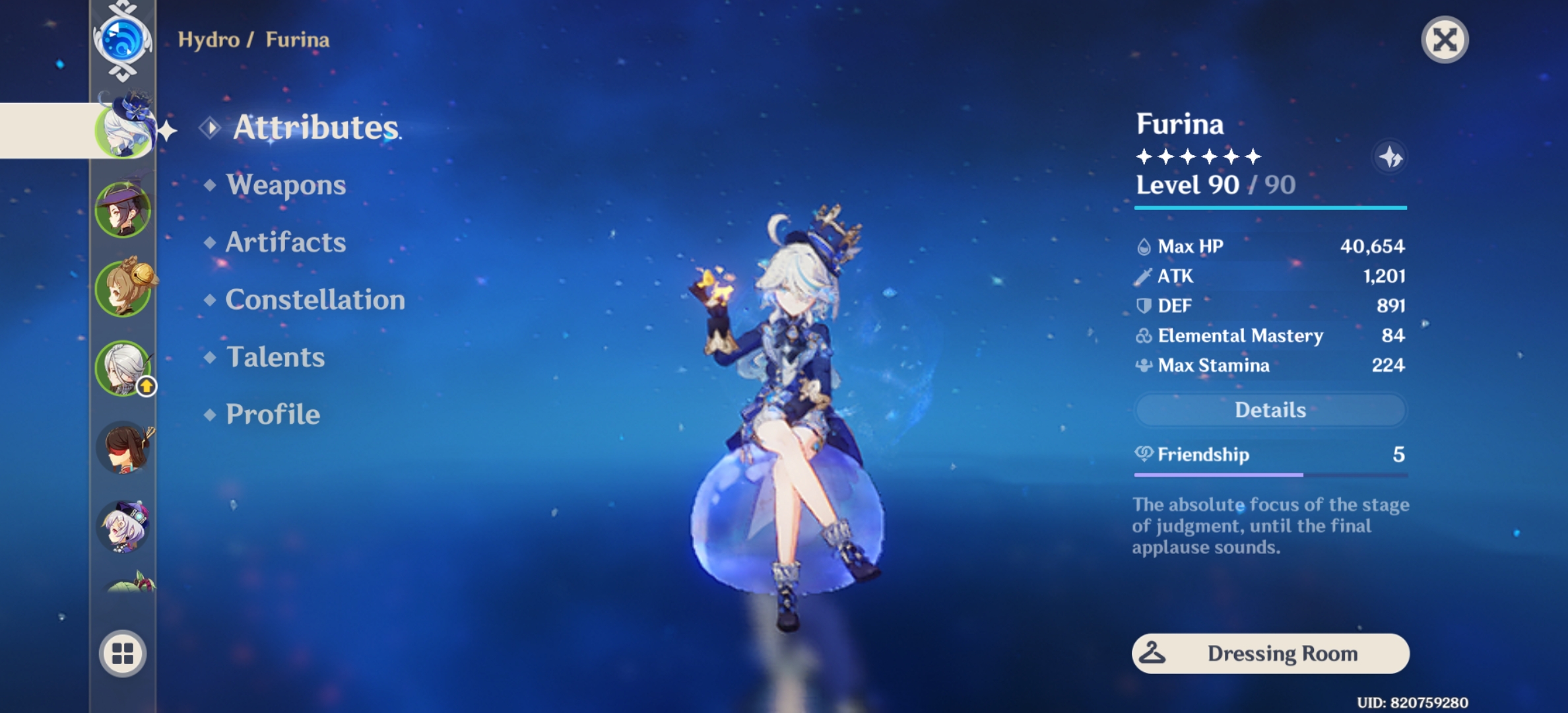 Furina Build Update!! Genshin Impact | HoYoLAB