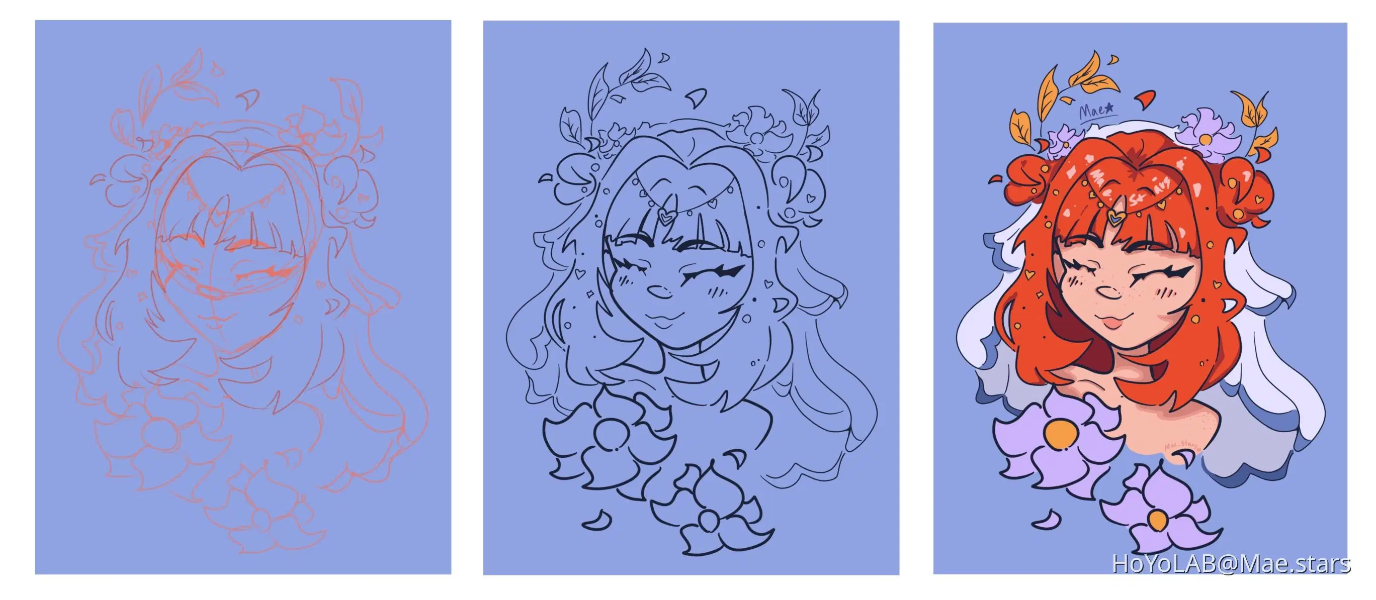 Drawing Nilou in her new outfit! Genshin Impact | HoYoLAB