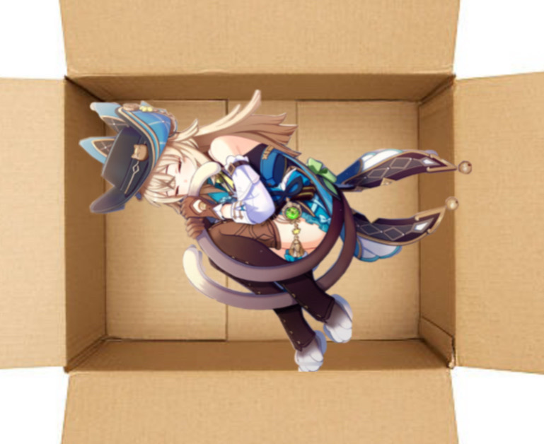 Kirara in a box Genshin Impact | HoYoLAB