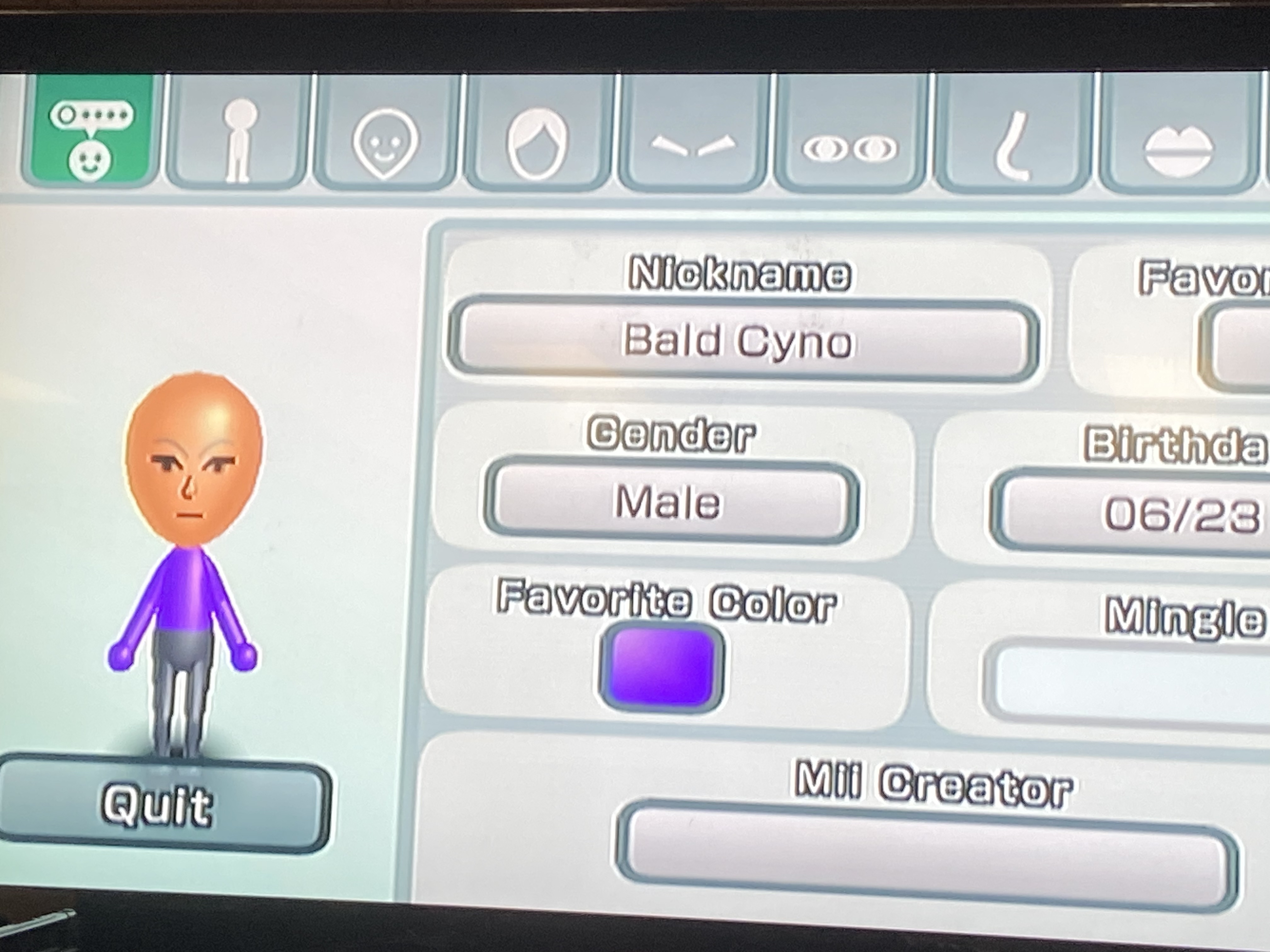 Made a Mii. Hope u Like it🥺👉👈 Genshin Impact | HoYoLAB