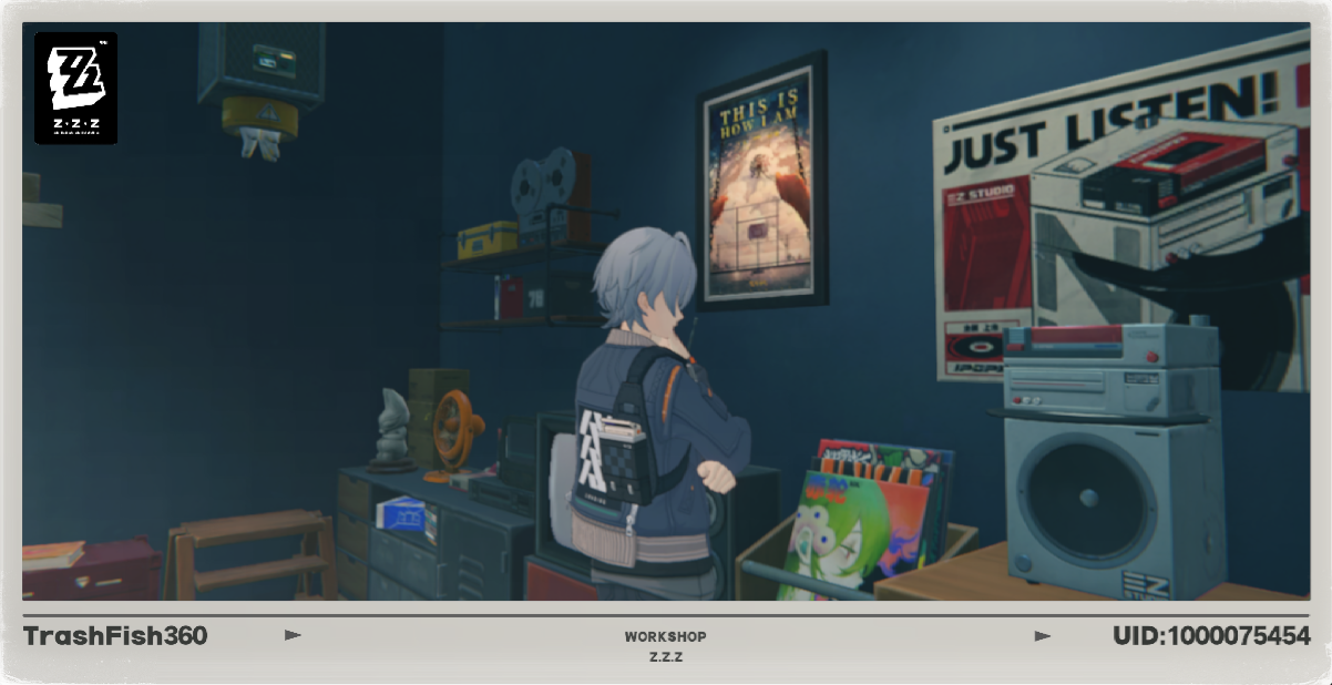I finally get to see his room! Zenless Zone Zero | HoYoLAB