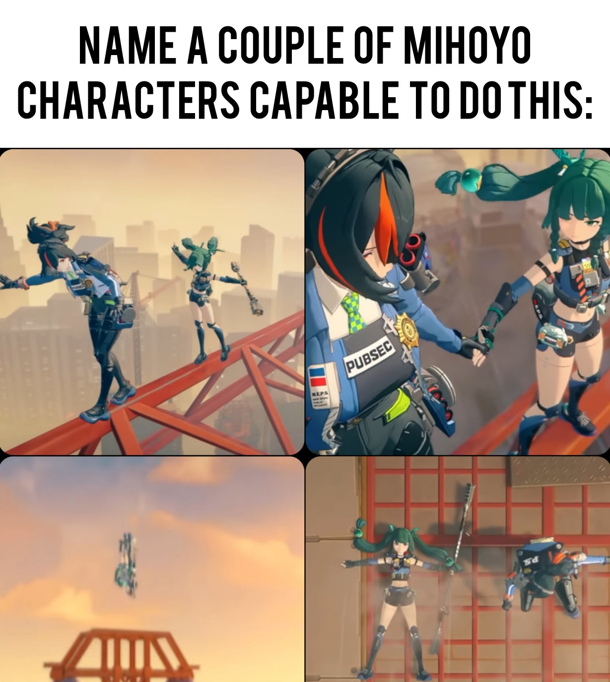 Surely there are a lot of them, right? Zenless Zone Zero | HoYoLAB