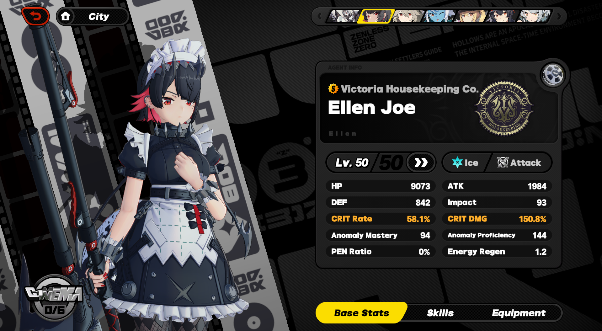 Rate my Ellen Crit Build! Zenless Zone Zero | HoYoLAB