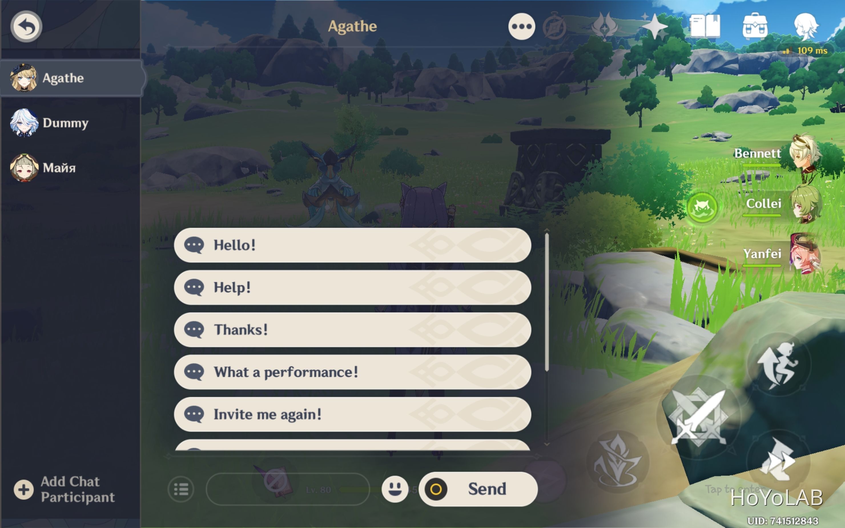 How I can normally chat😔 Genshin Impact | HoYoLAB