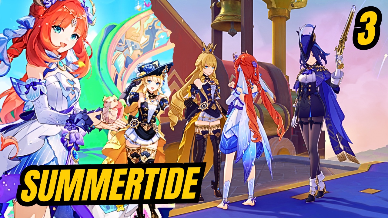 DAY 2 HIDDEN LOCATIONS Summertide Scales and Tales Genshin Impact | HoYoLAB