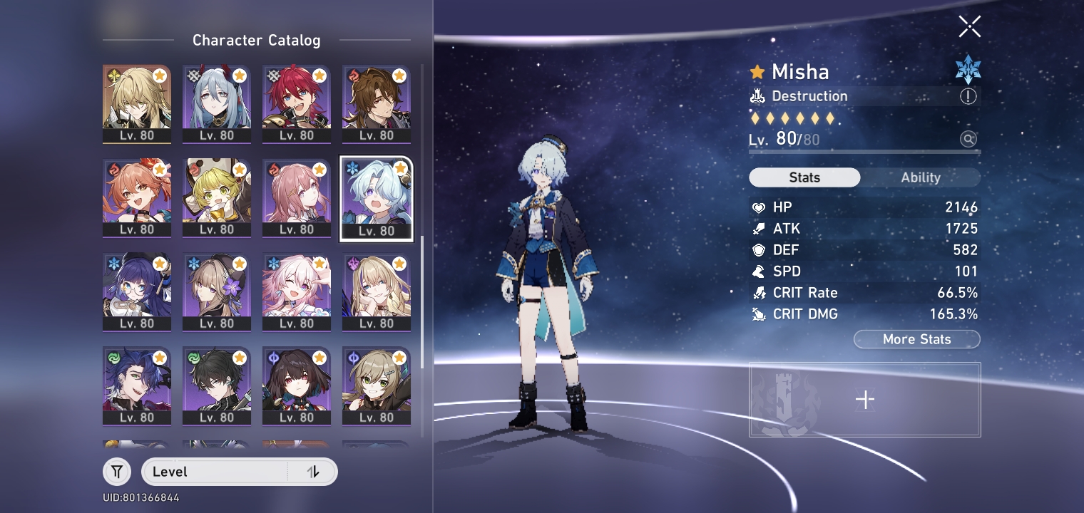Is this a good Misha build? Honkai: Star Rail | HoYoLAB