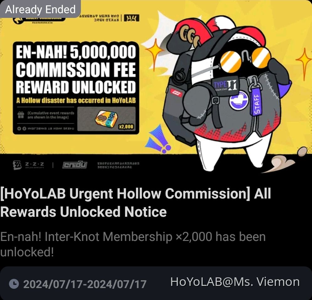 I WON THE INTERKNOT MEMBERSHIP BUT I HAVEN'T RECEIVED IT YET, WHAT ...