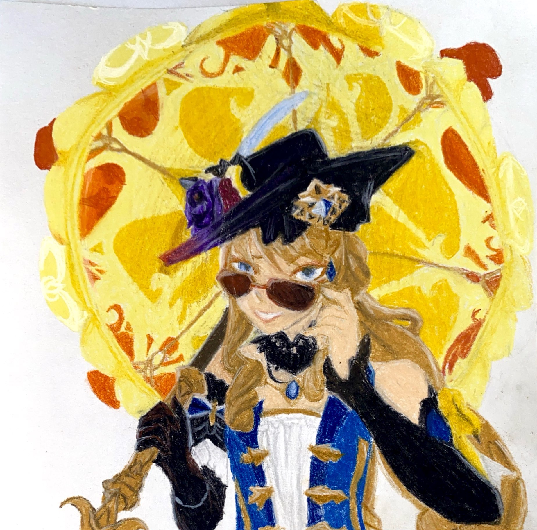 Navia drawing Genshin Impact | HoYoLAB