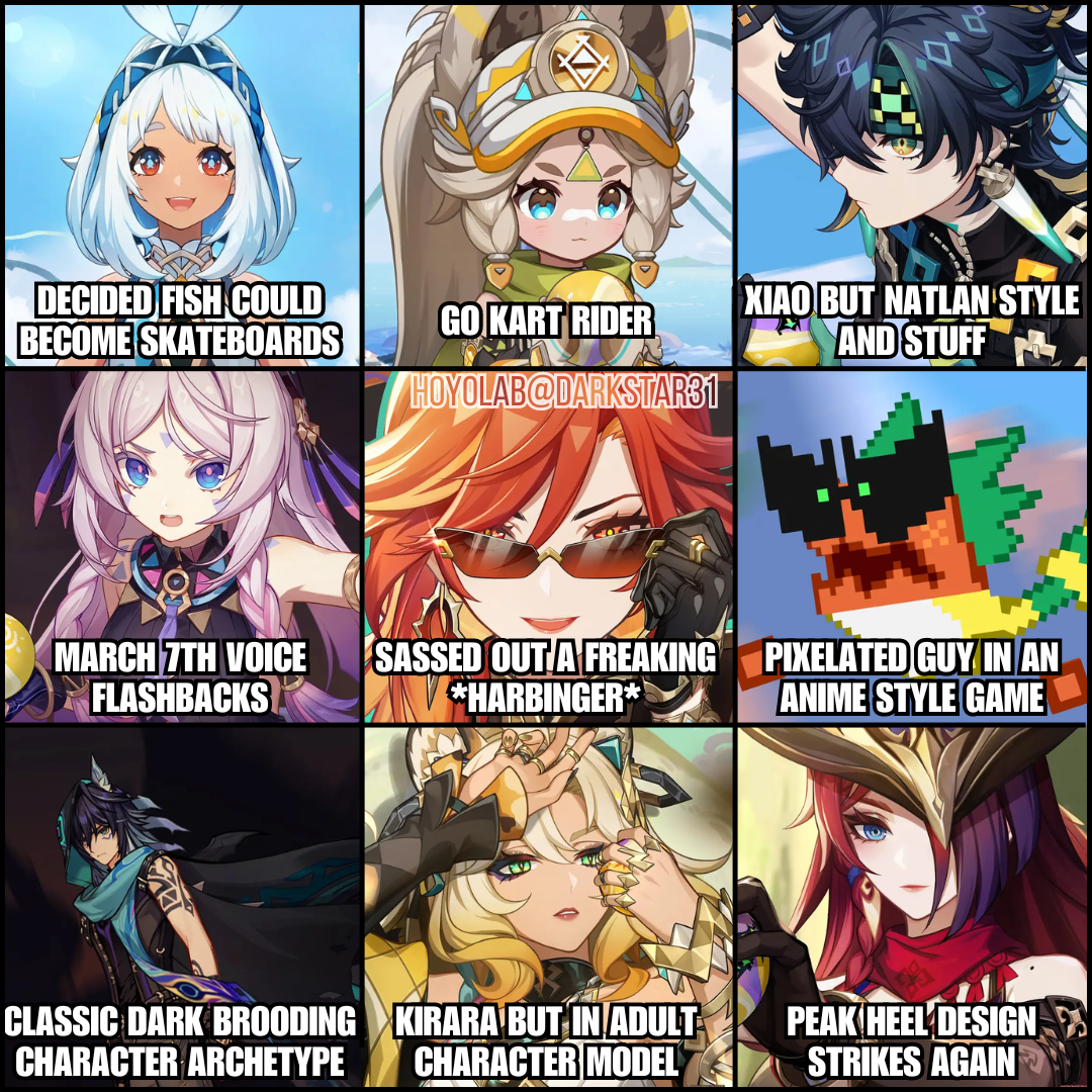 Too lazy to watch Natlan teasers? No worries. Genshin Impact | HoYoLAB