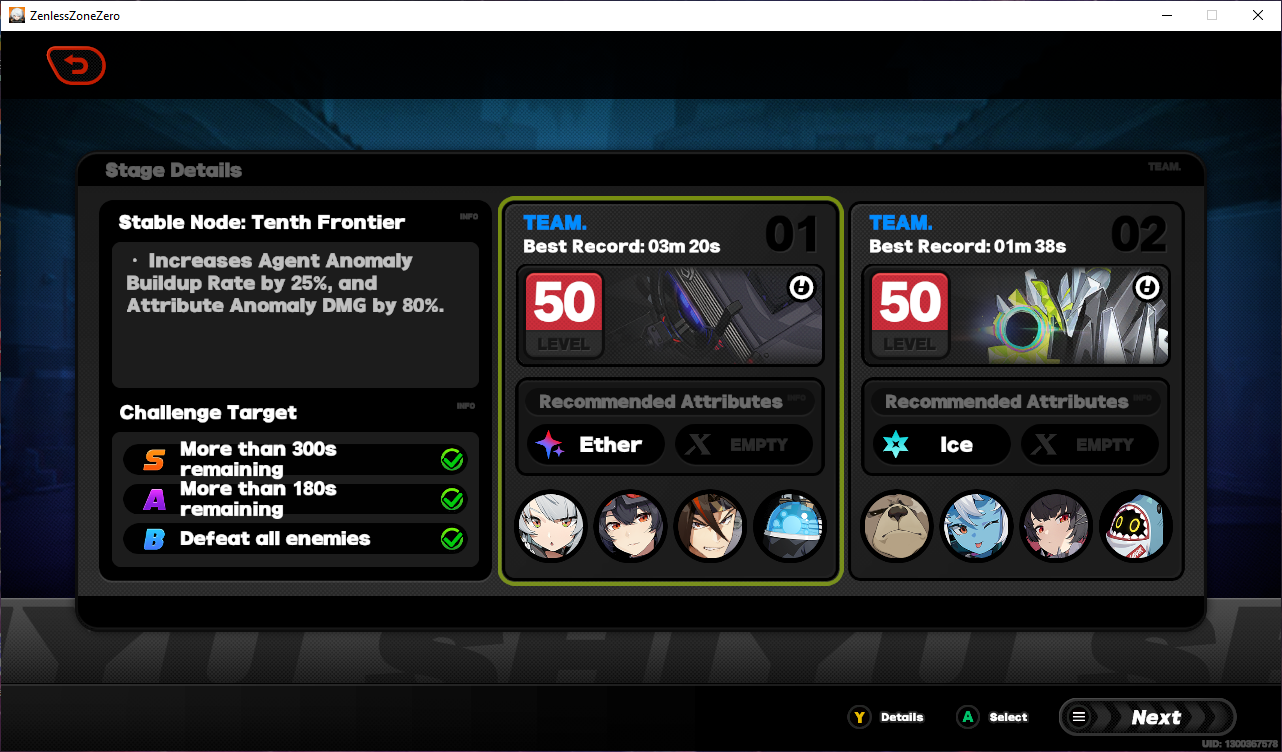 Finally done with the Stable Node S-ranks! Zenless Zone Zero | HoYoLAB