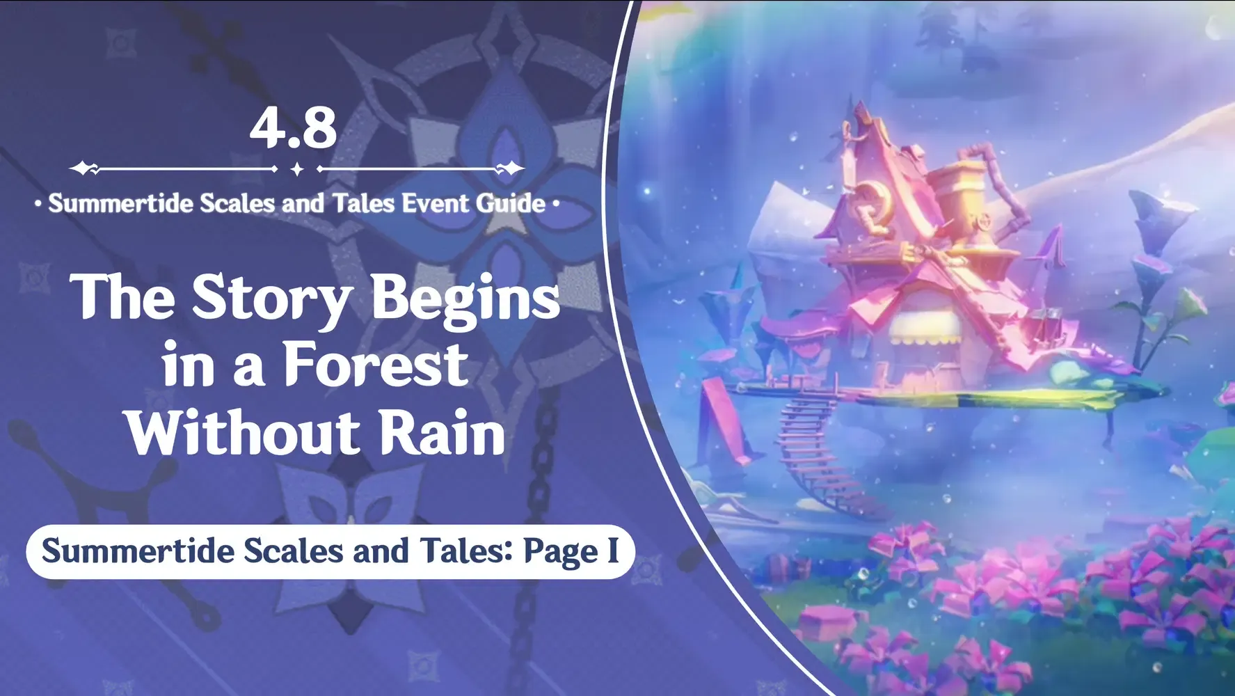 The Story Begins in a Forest Without Rain | "Summertide Scales and Tales: Page 1" Quest Guide ...
