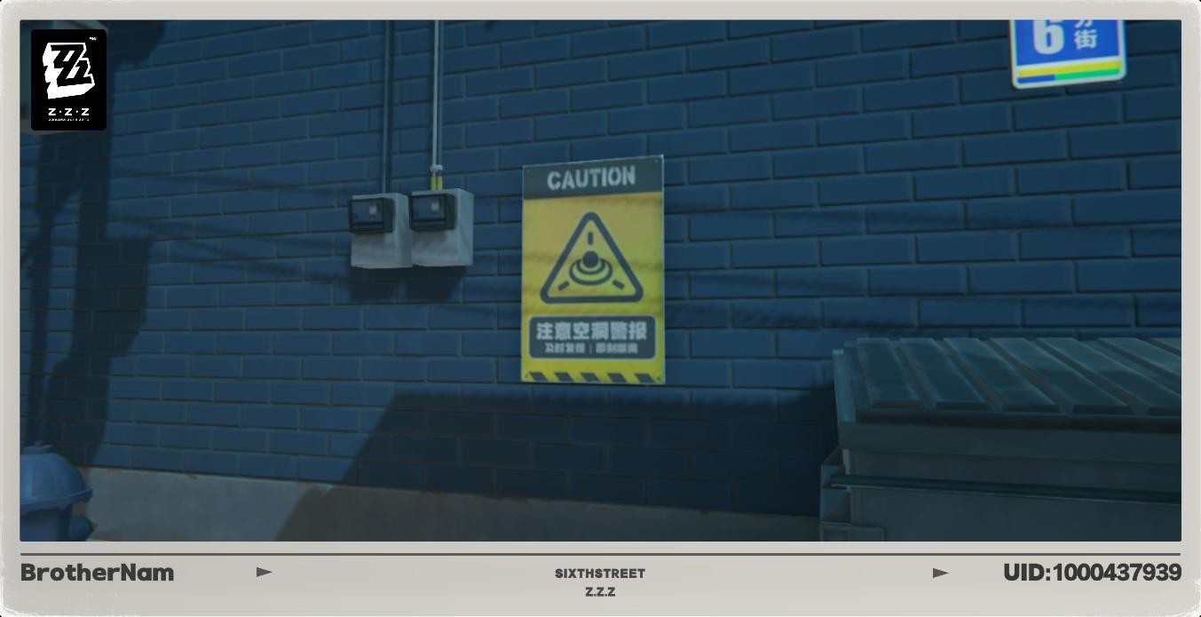 Lonely caution sign... Zenless Zone Zero | HoYoLAB