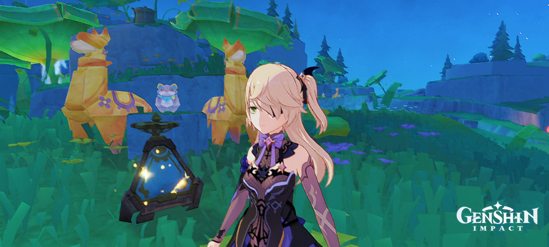 Fischl Friday summer event 🐦‍⬛💜 Genshin Impact | HoYoLAB