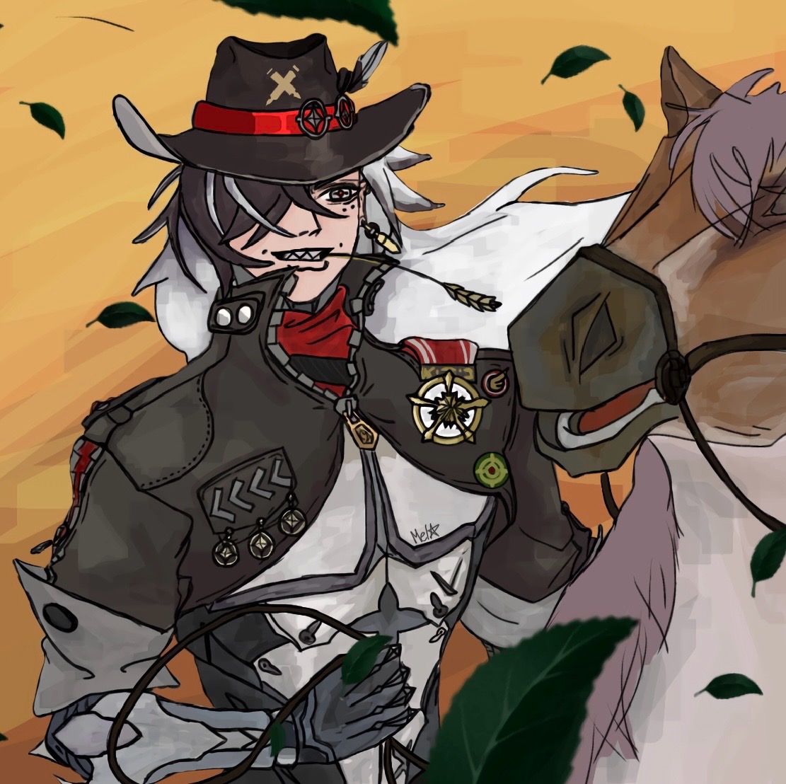 Boothill with his horsey! [Fanart] Honkai: Star Rail | HoYoLAB