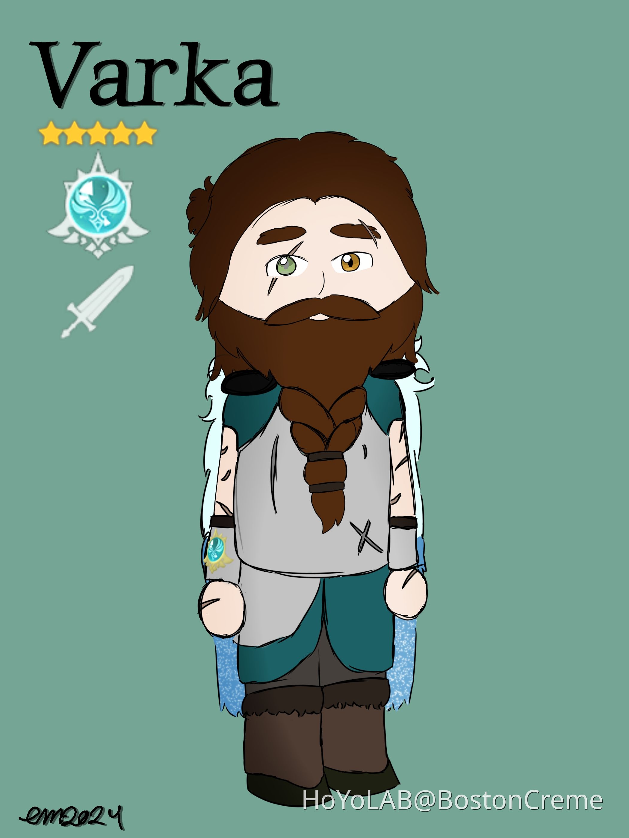 Varka Concept Design Genshin Impact | HoYoLAB