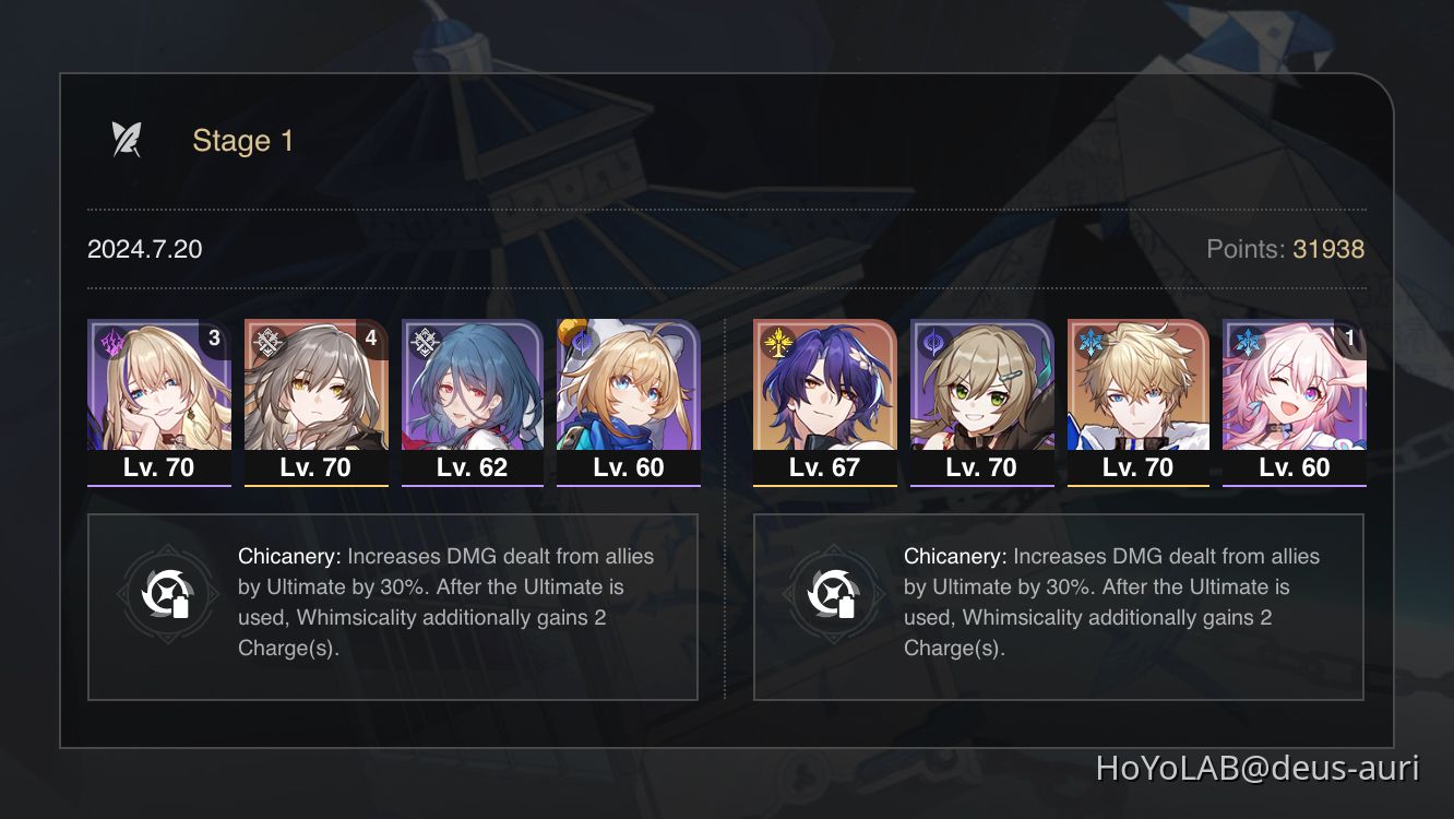 ftp team Honkai: Star Rail | HoYoLAB