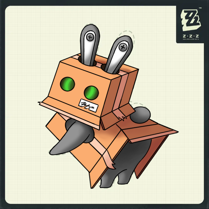 Cardboard Bangoo Zenless Zone Zero | HoYoLAB