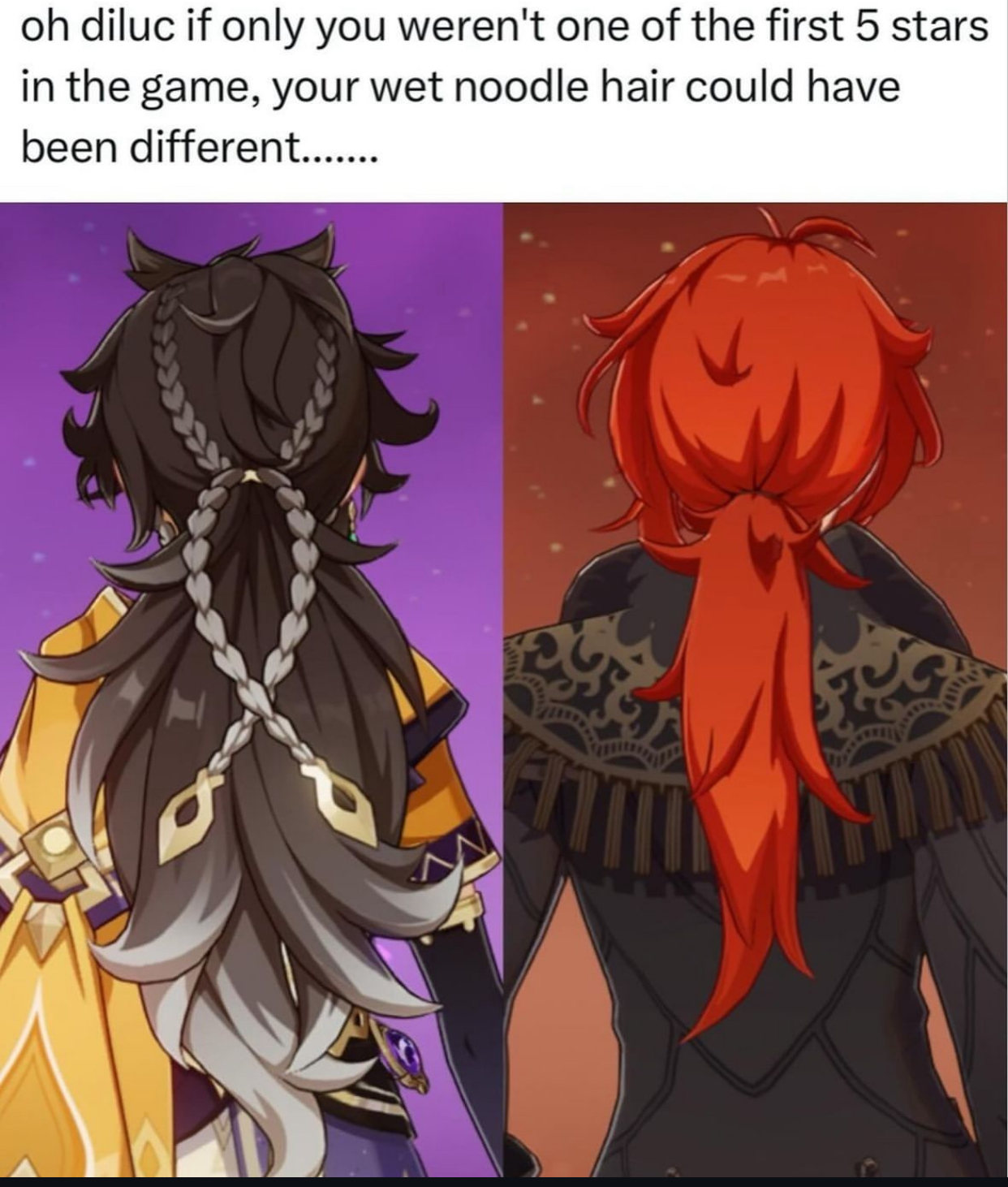 Poor diluc Genshin Impact | HoYoLAB