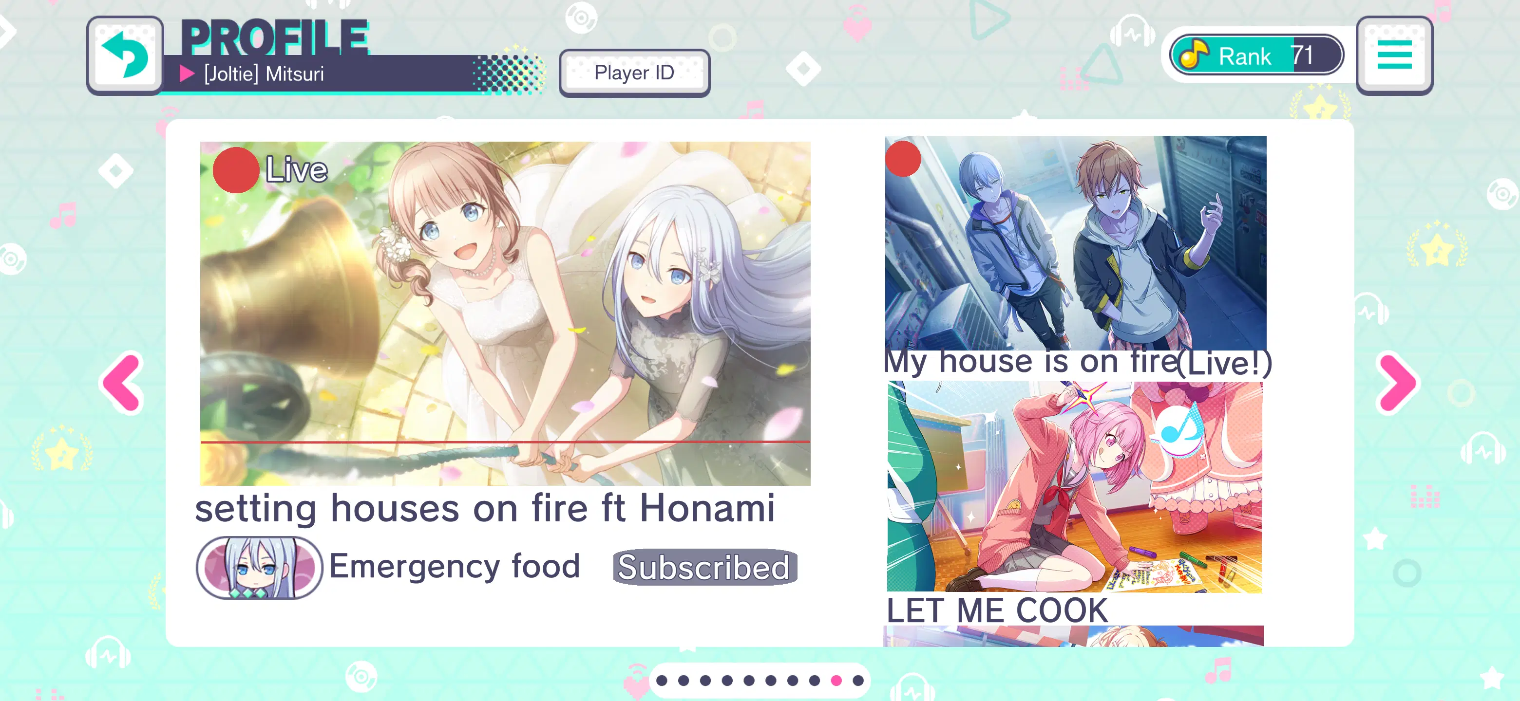 I love being able to make my own pfp in pjsk prosekai projectseka ...