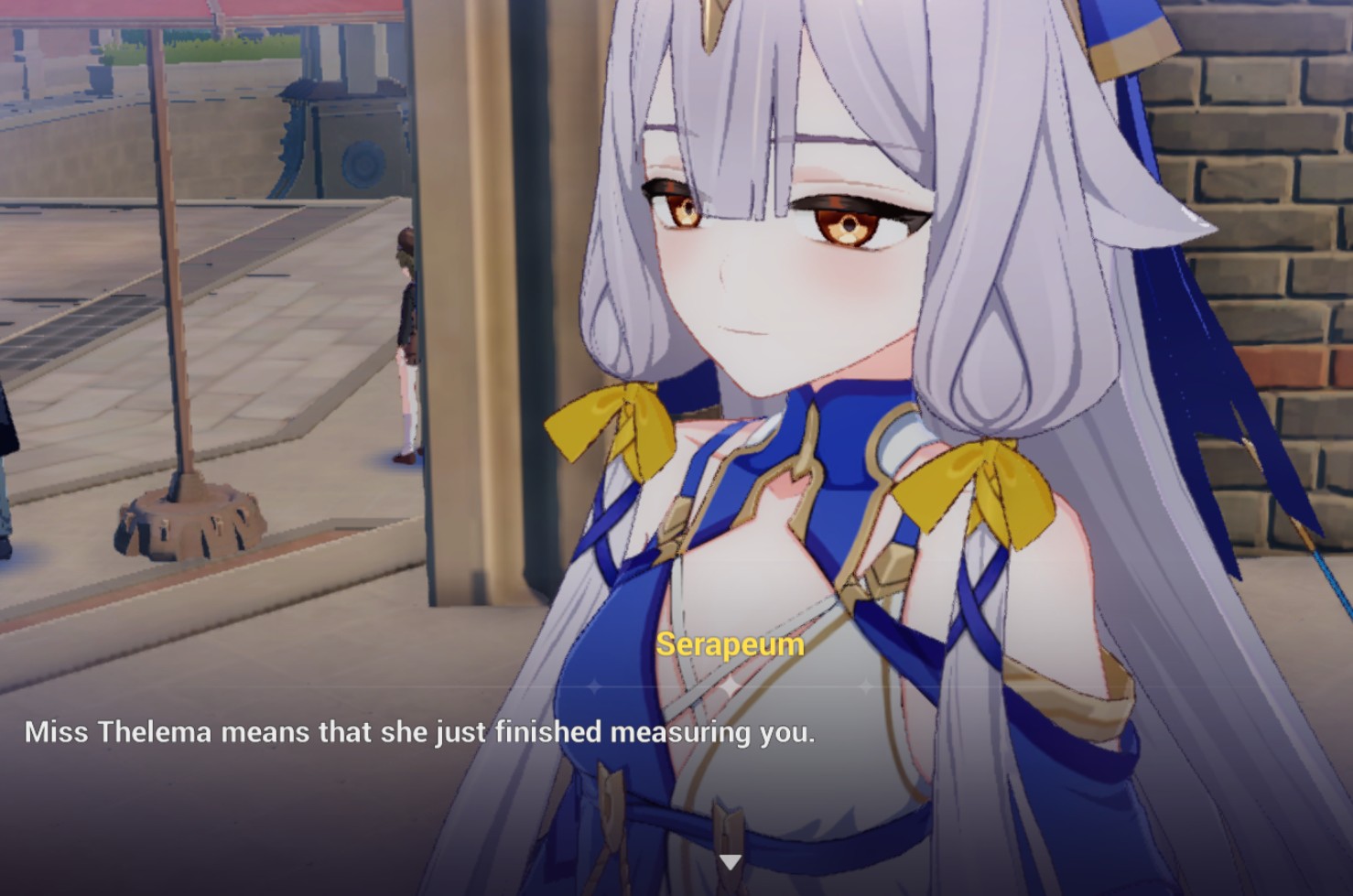 she just finished measuring you... Honkai Impact 3rd | HoYoLAB