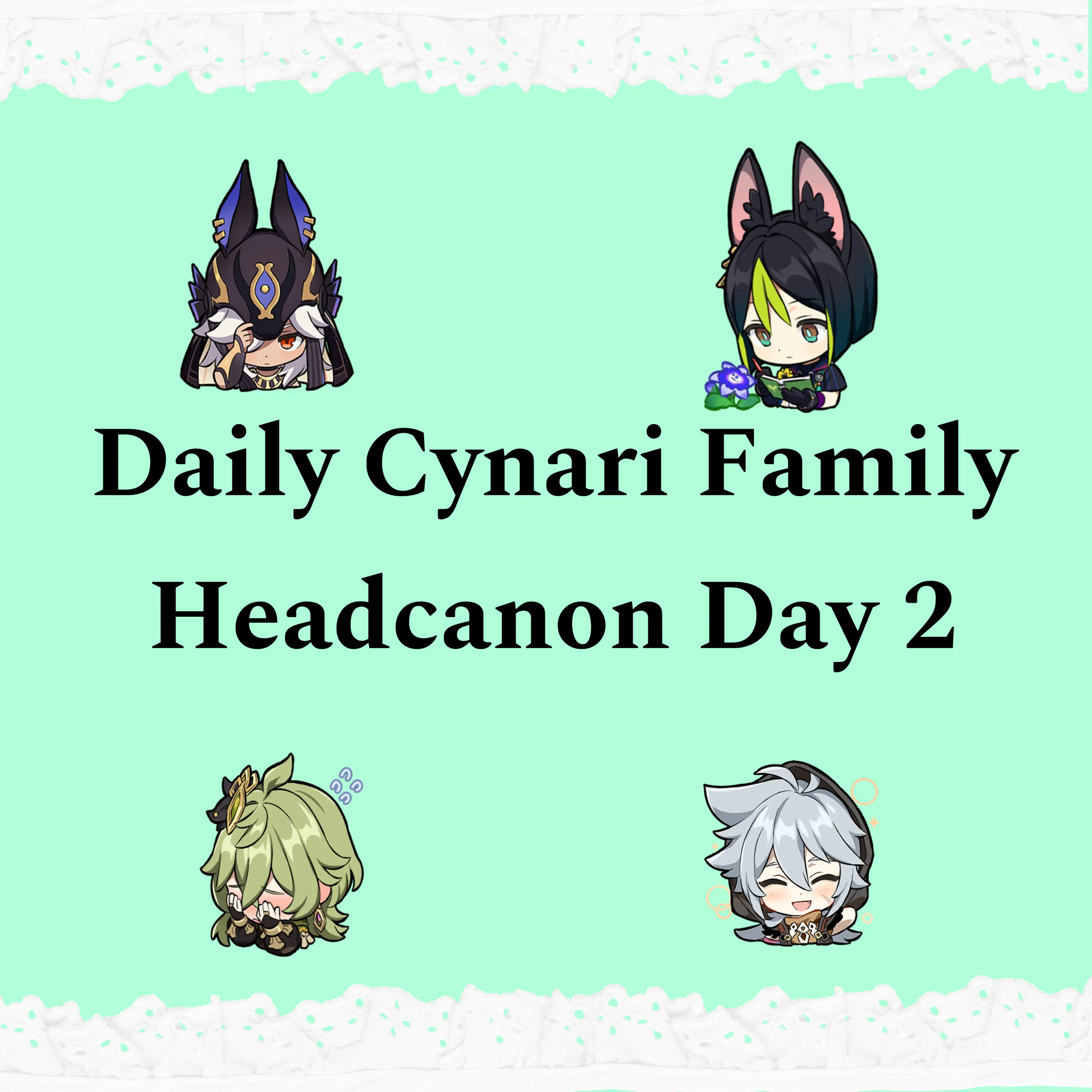 Daily Cynari Family Headcanon Genshin Impact | HoYoLAB