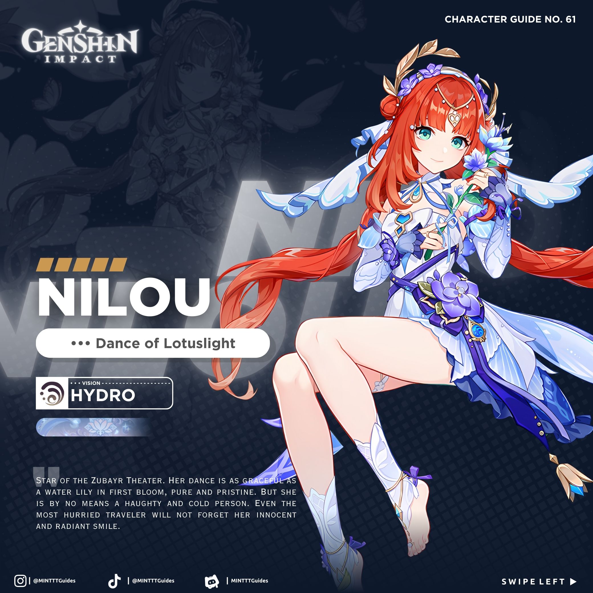 NILOU - BUILD GUIDE (V4.8) | GENSHIN IMPACT Genshin Impact | HoYoLAB