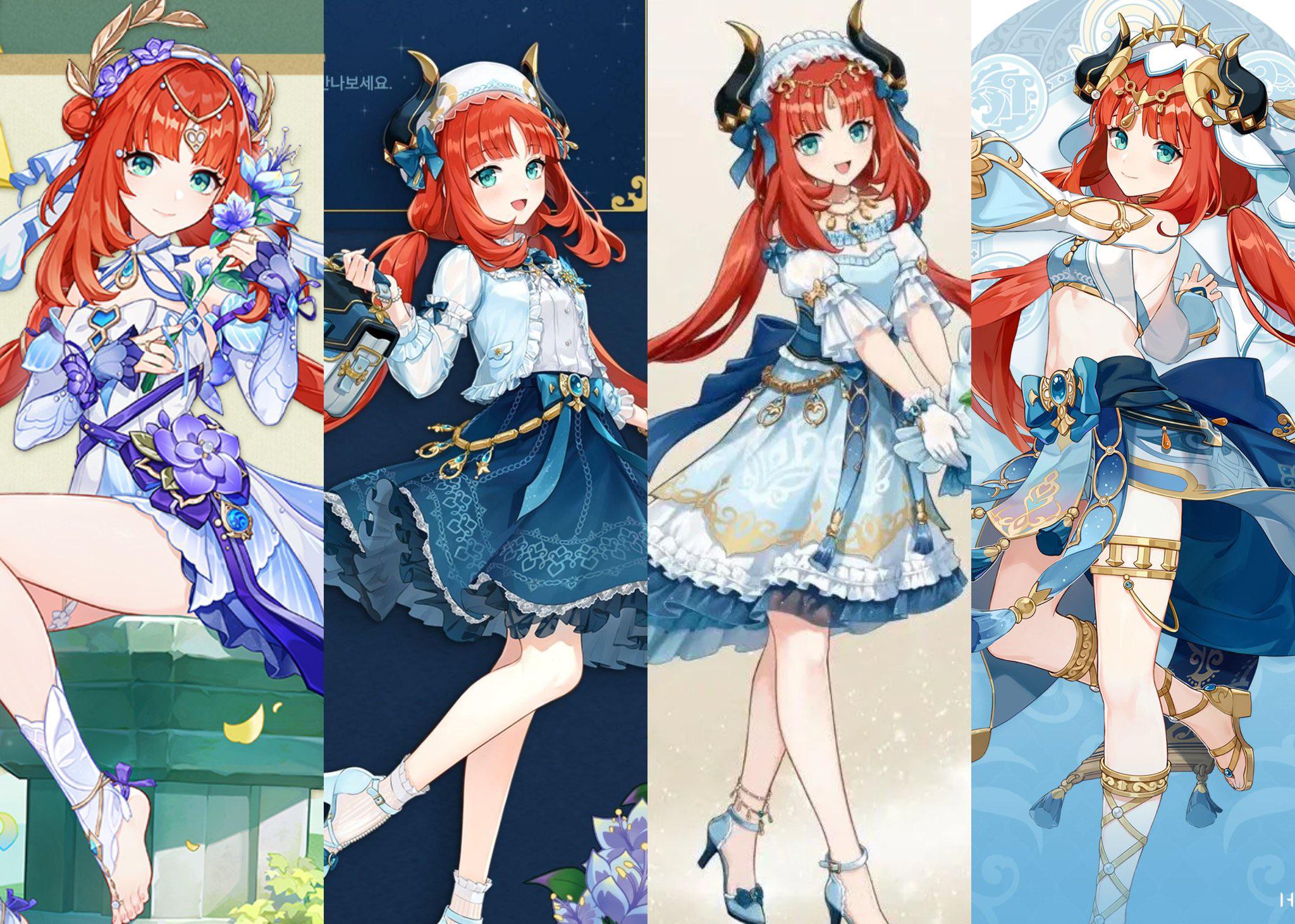 Every Nilou's outfit Genshin Impact | HoYoLAB