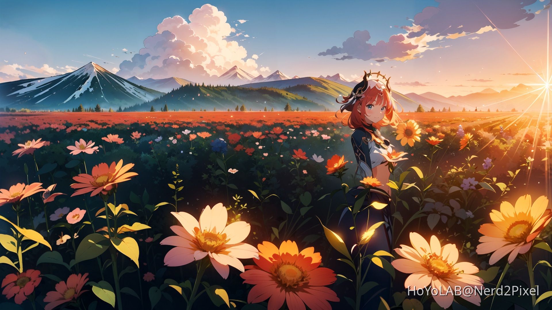 Flower among flowers Genshin Impact | HoYoLAB