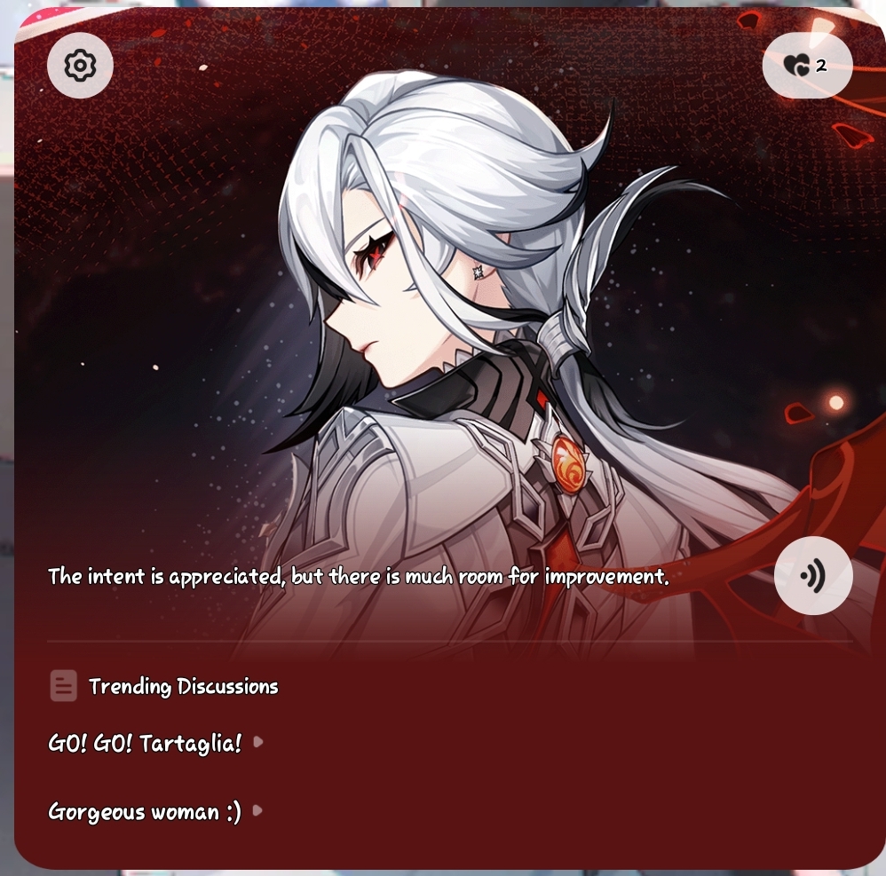 One of the best voice lines Genshin Impact | HoYoLAB