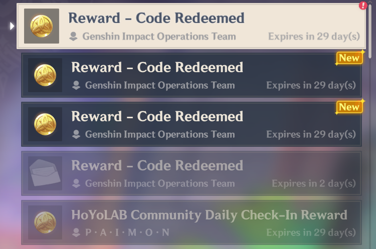 Redeem code mora and OUR BELOVED Primogems ^^ (incase if you haven't ...