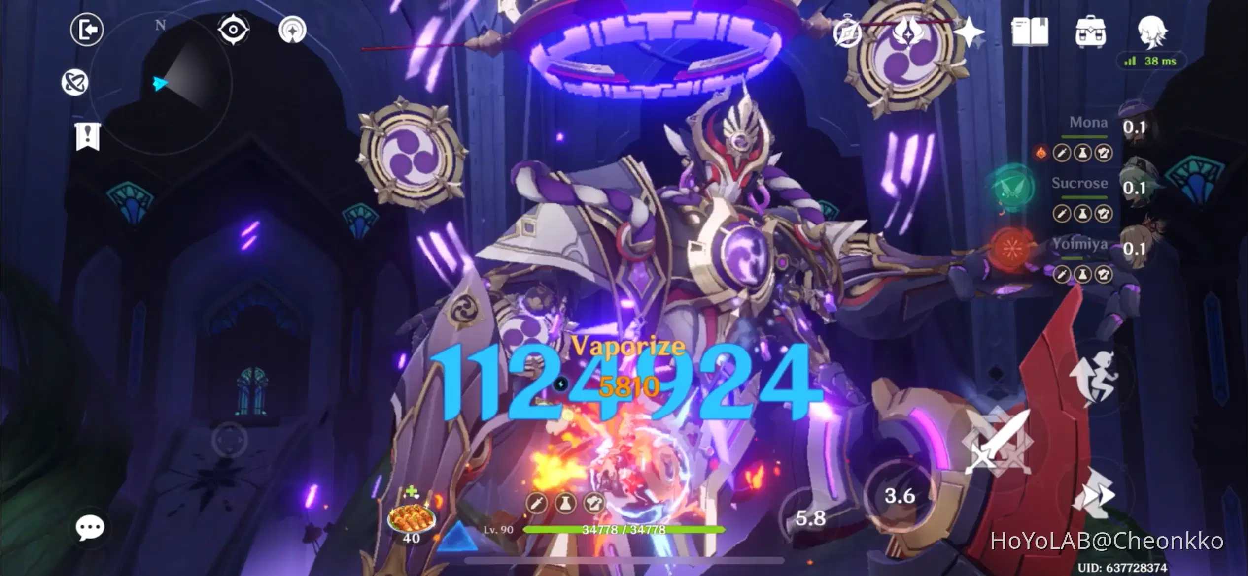 mona nuke!! set a new record for myself!!! Genshin Impact | HoYoLAB