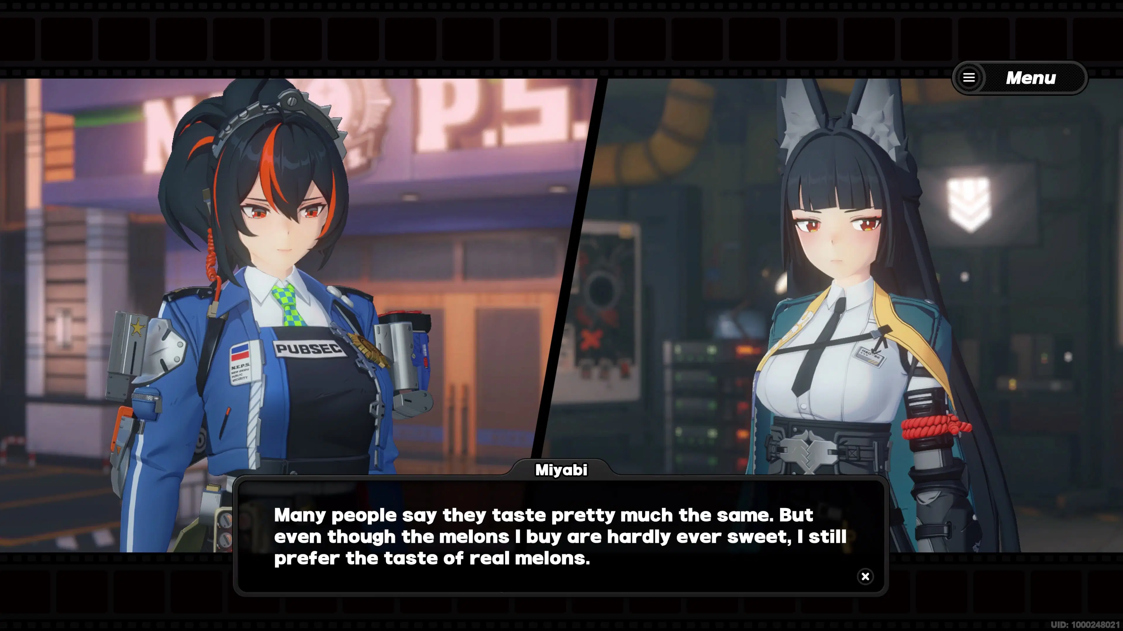 Miyabi likes real melons Zenless Zone Zero | HoYoLAB