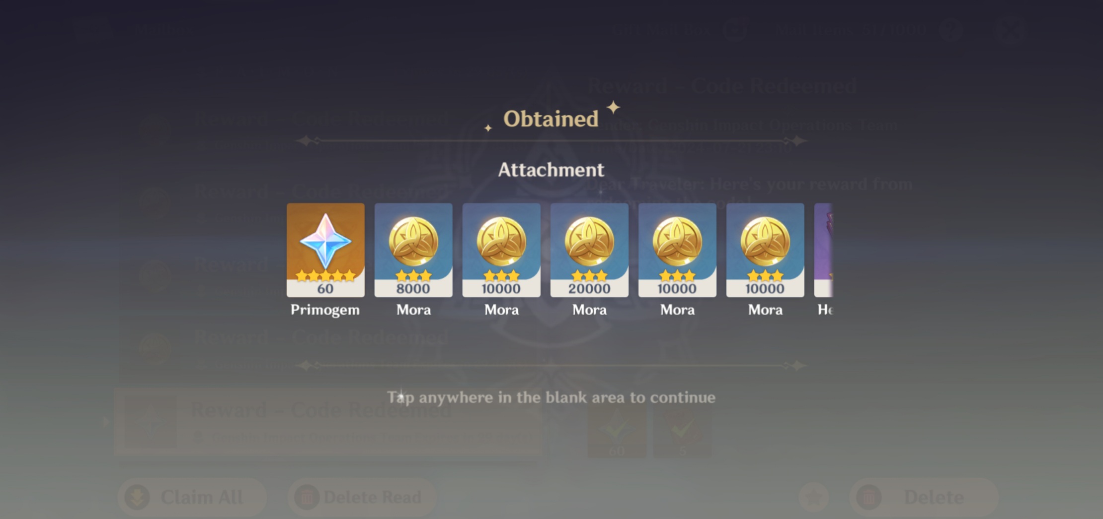 New Redeem Codes, July 21 2024. Primogem and Materials Genshin Impact | HoYoLAB