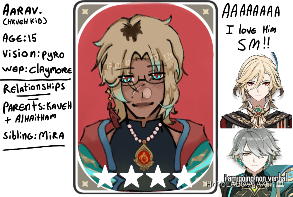 Kavetham kid oc! Genshin Impact | HoYoLAB