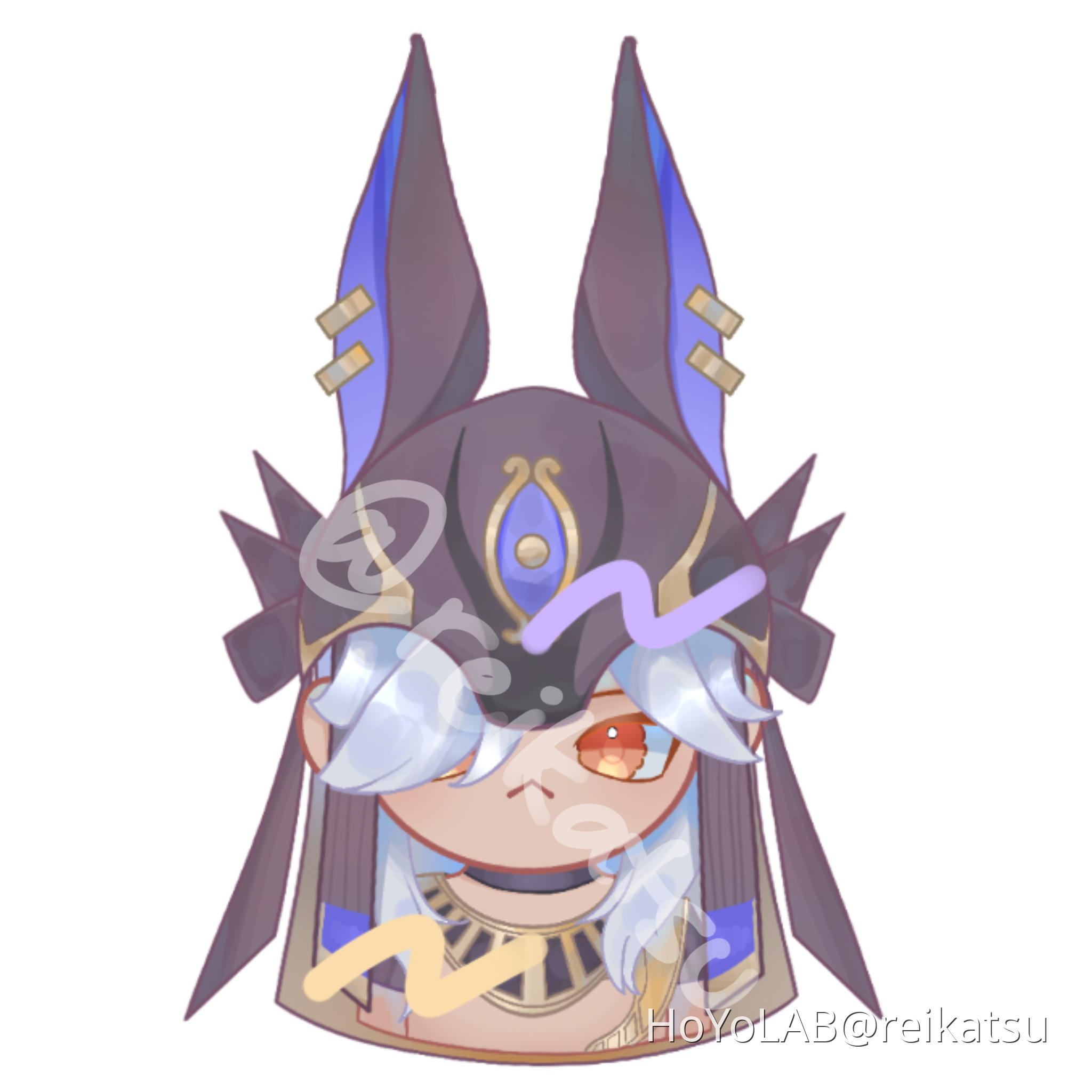 Cyno Chibi keychain Genshin Impact | HoYoLAB