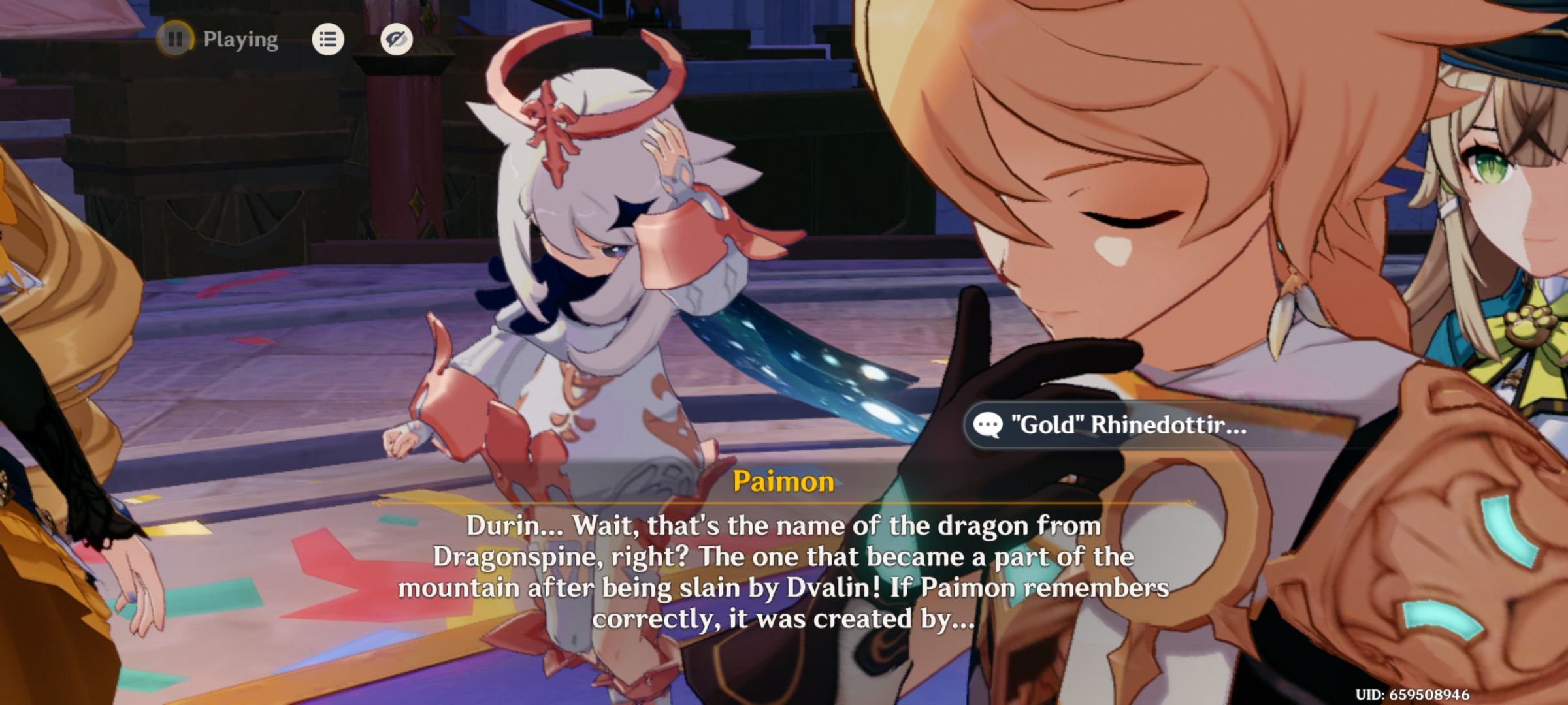 I\\'ve got information about Durin. Genshin Impact | HoYoLAB