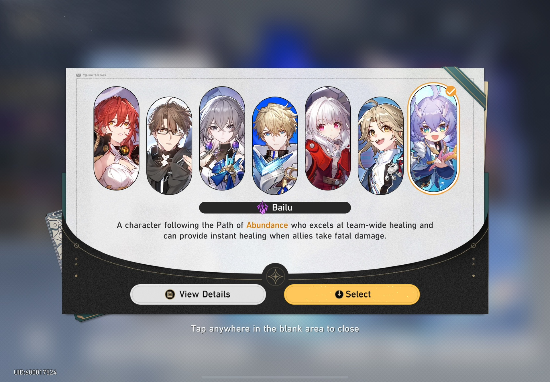 Bailu- Free Standard Pull Honkai: Star Rail | HoYoLAB