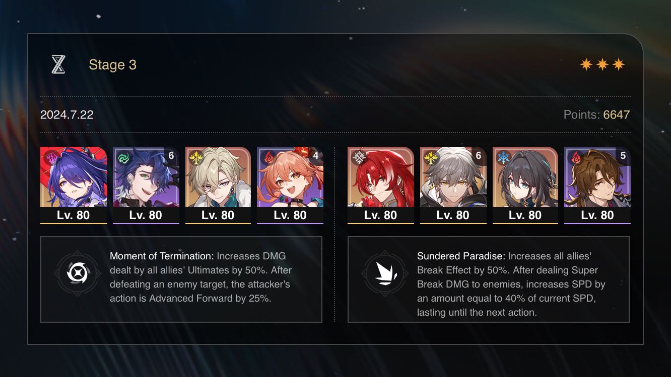 AS, Stormwind Knight, Stage 3 Honkai: Star Rail | HoYoLAB