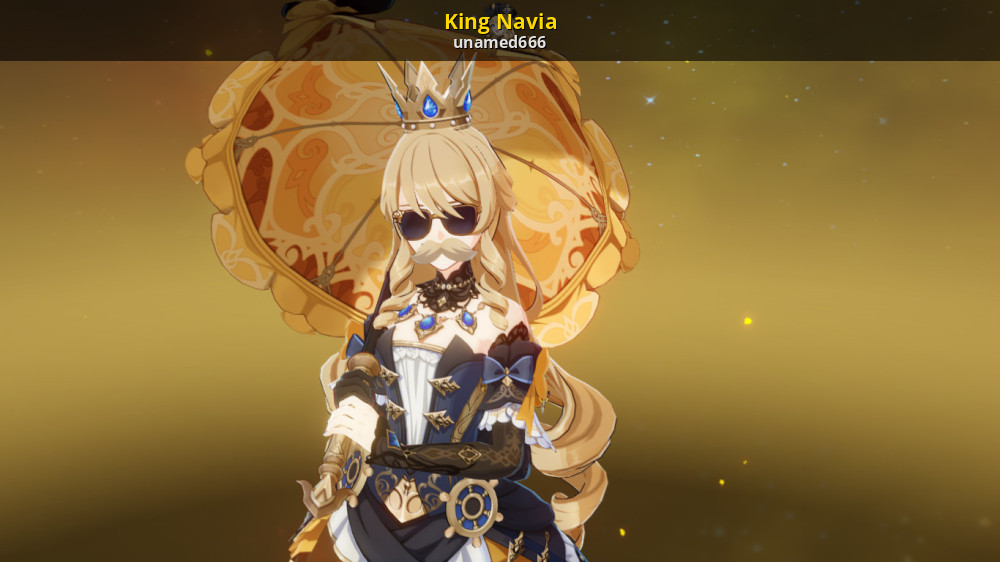 ALL HAIL KING NAVIA Genshin Impact | HoYoLAB