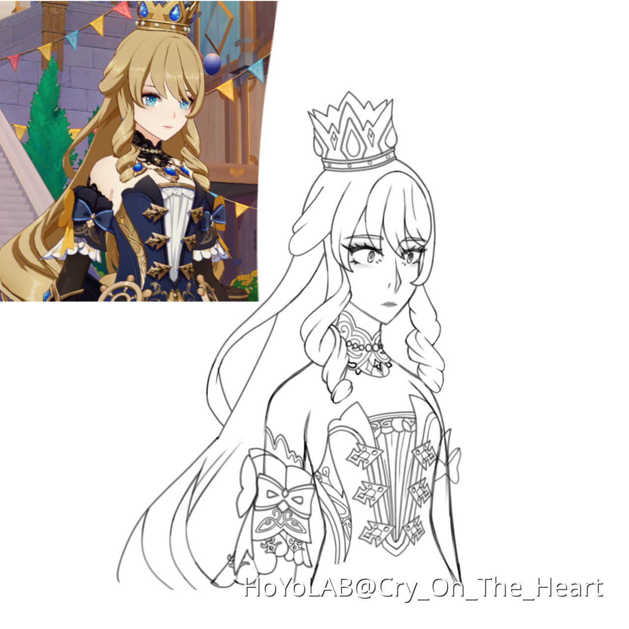 Navia in the event👸 Genshin Impact | HoYoLAB