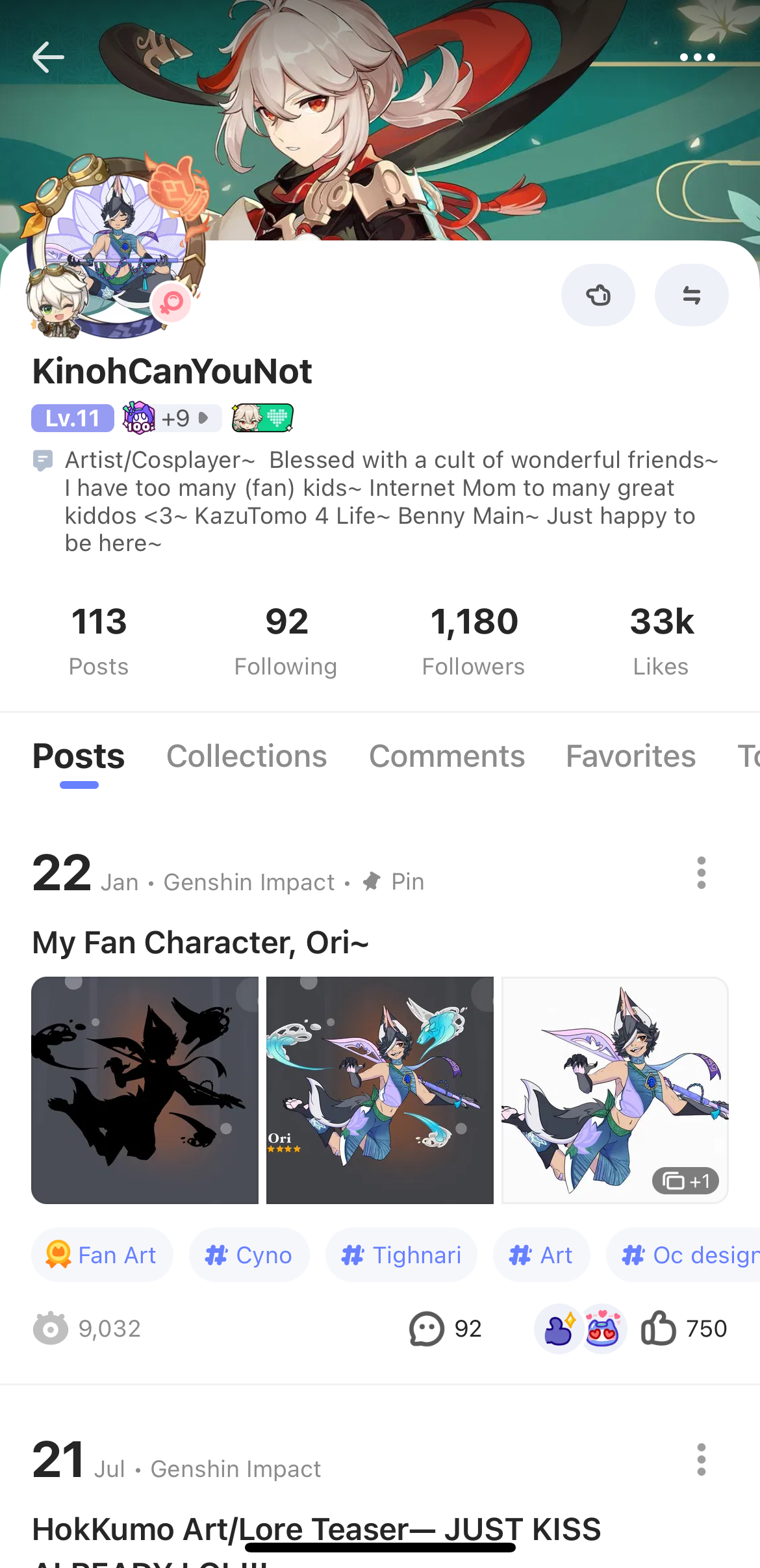 AMAZING ARTIST/WRITER/OC MAKER TO FOLLOW!!!! | HoYoLAB