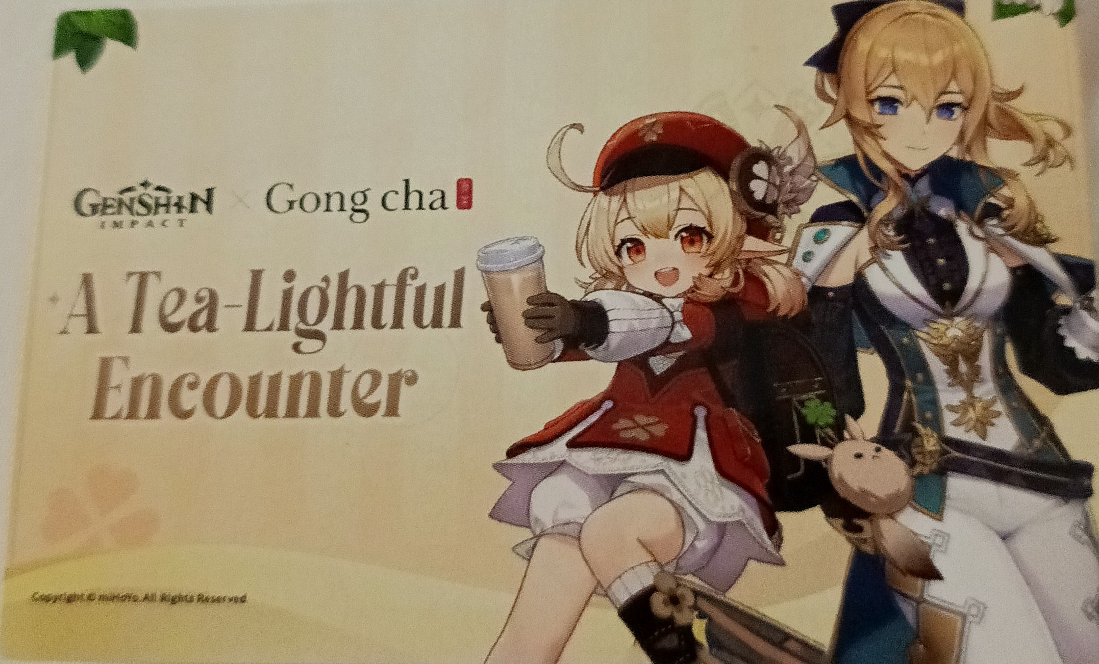 I GOT THE GONG CHA Genshin Impact | HoYoLAB