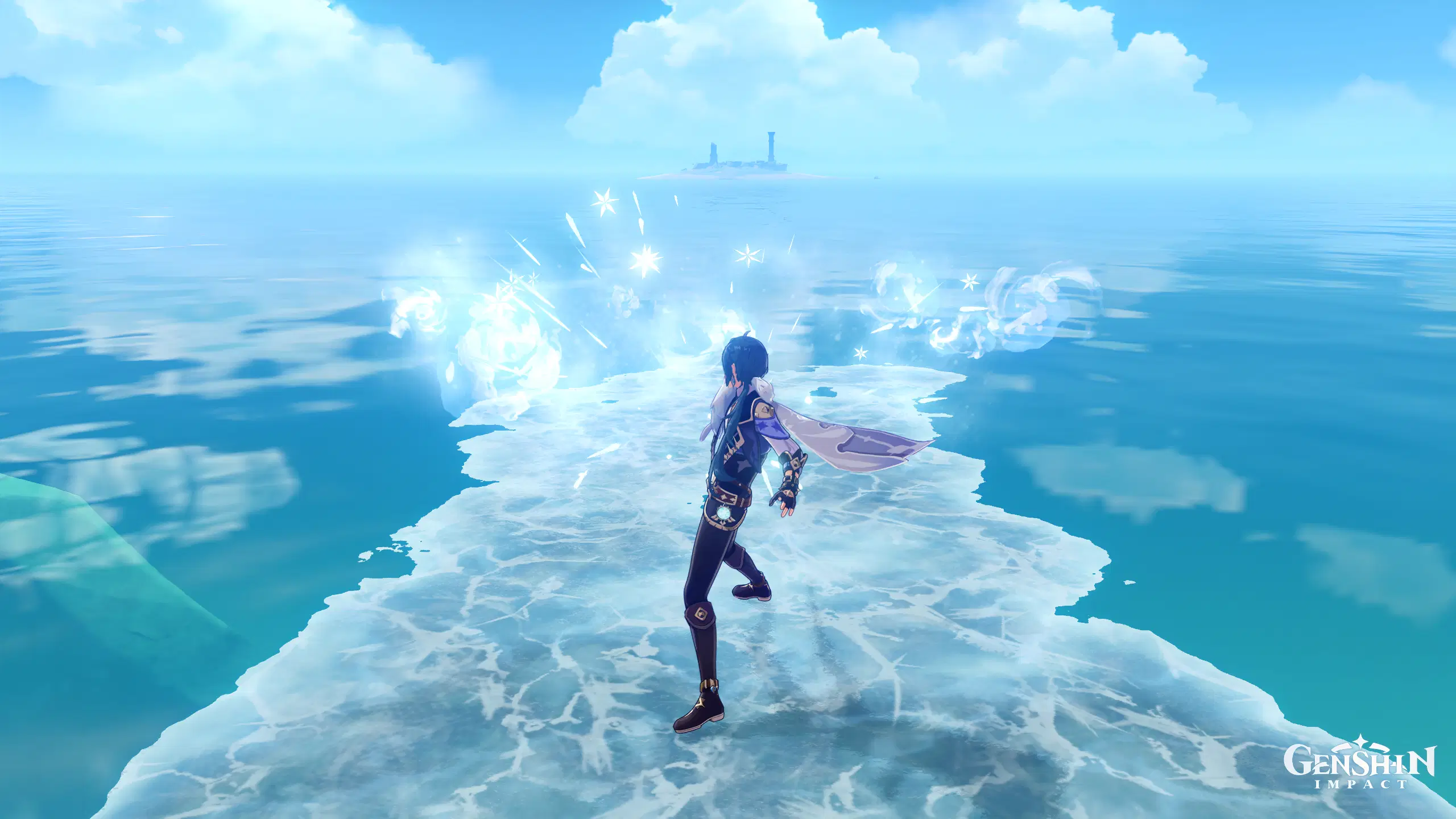 ice bridge to secret Mondstadt island Genshin Impact | HoYoLAB