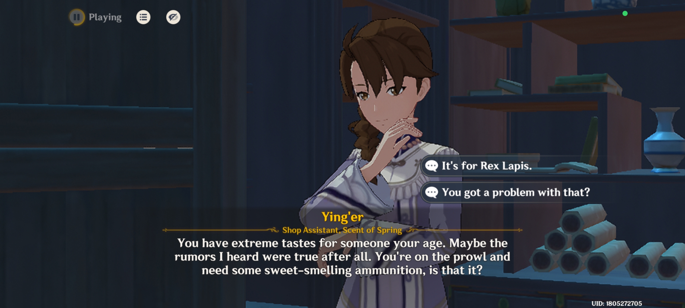 "Ying'er encounter..." Genshin Impact | HoYoLAB