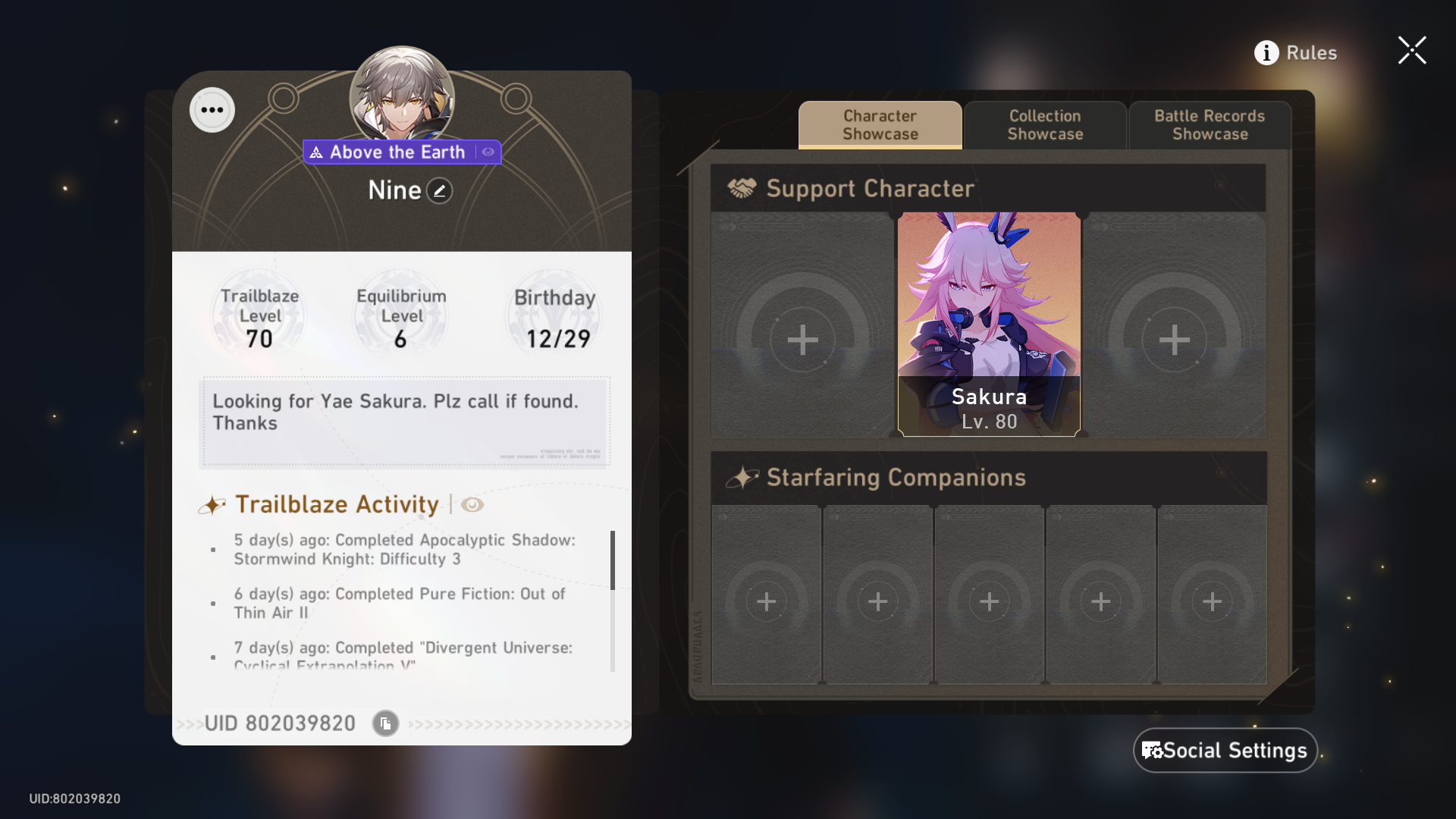 Happy Birthday, Sakura! Honkai Impact 3rd | HoYoLAB