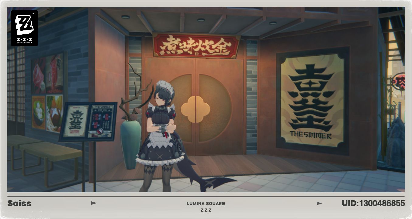 Ellen enjoying her food Zenless Zone Zero | HoYoLAB