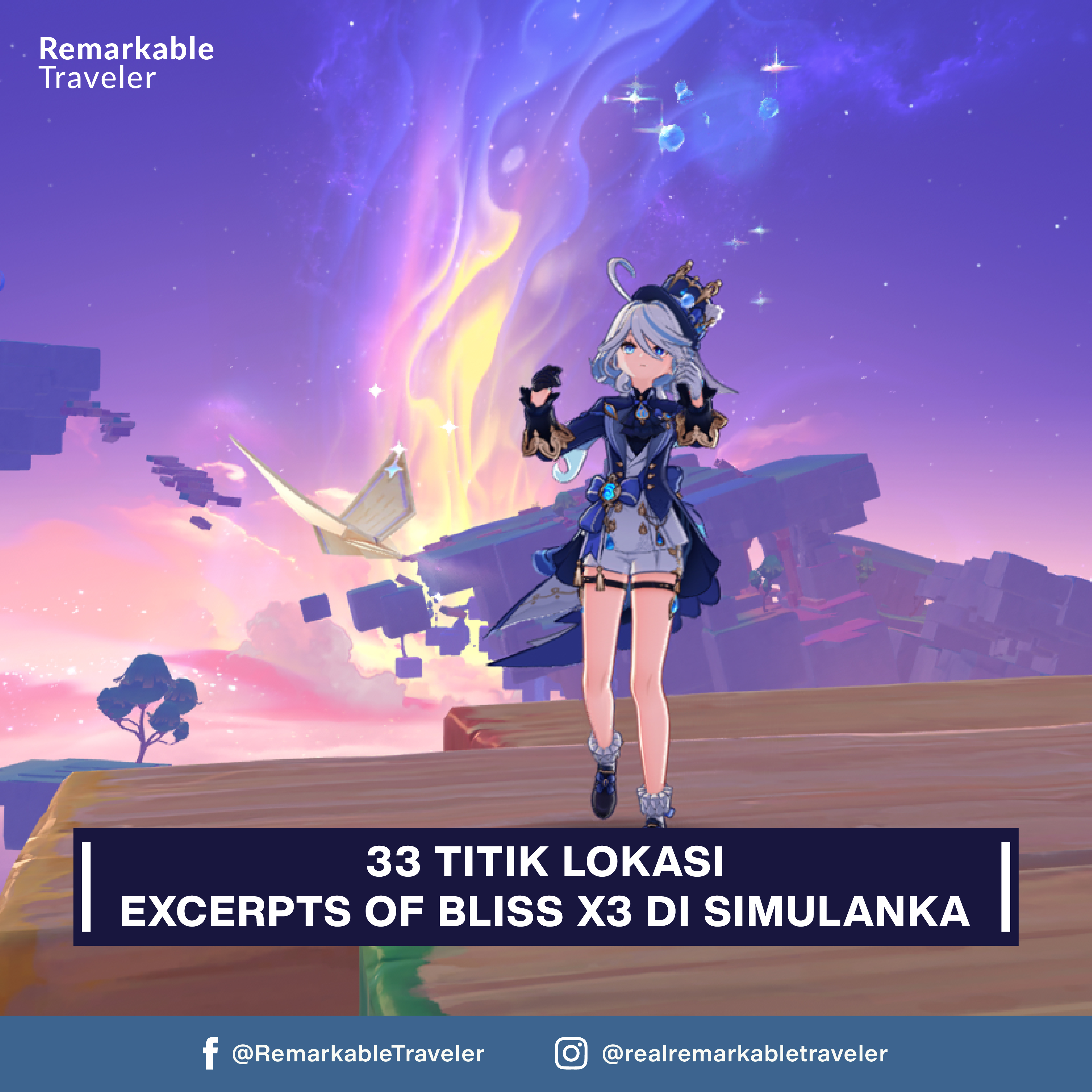 [Versi 4.8] 33 Titik Lokasi "Excerpts of Bliss x3" di Simulanka Genshin ...